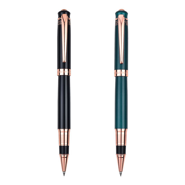 Hero signature pen, metal, heavy feel, carbon gel pen, high-looking ...