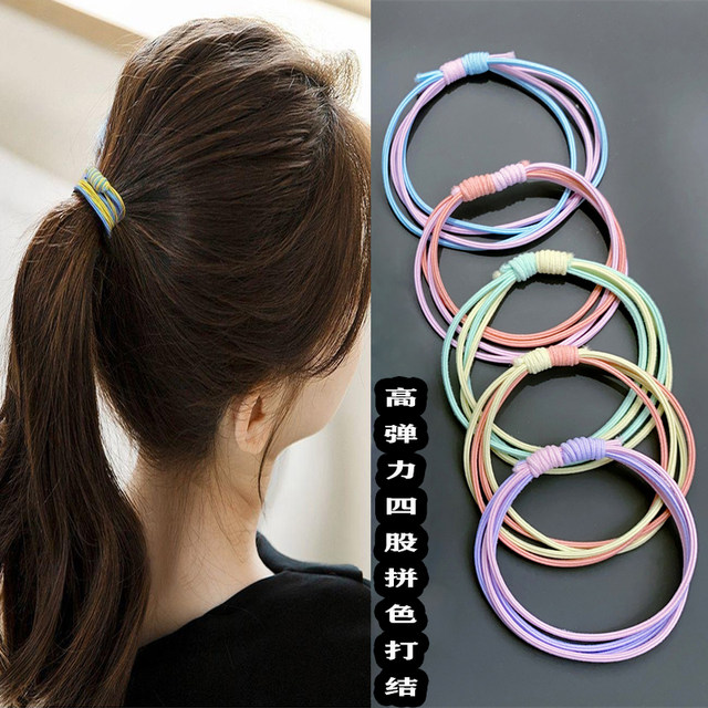 Hair loop headband for women 2025 new rubber band for women tying hair ...