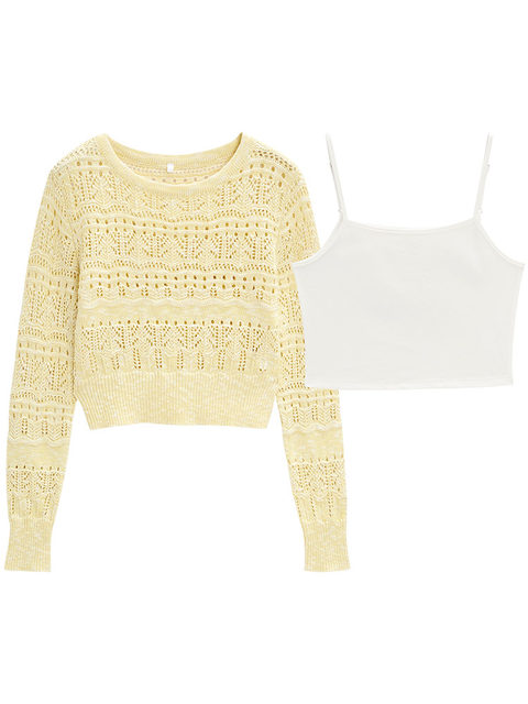 IEF/Aiyifu 2025 Spring New Fashion Gentle Sweet Style Versatile Two ...