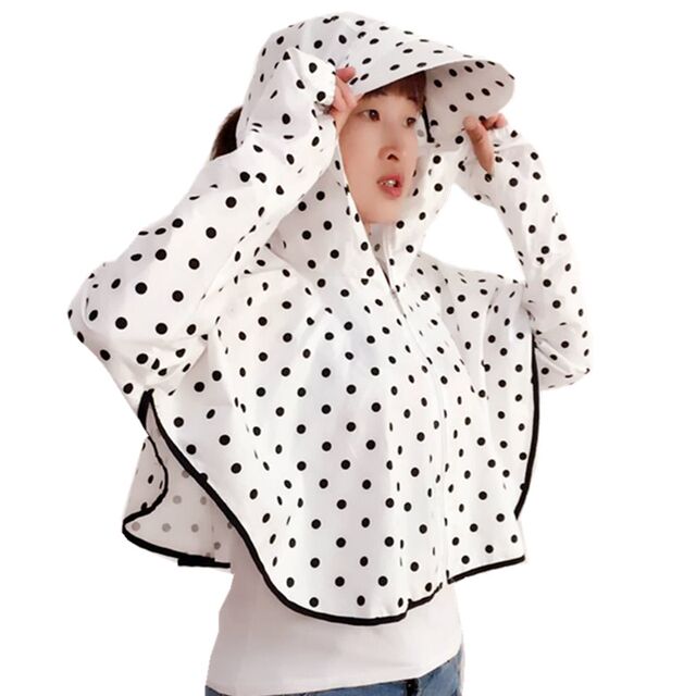 Women's summer sun protection clothing for riding electric bikes, long ...