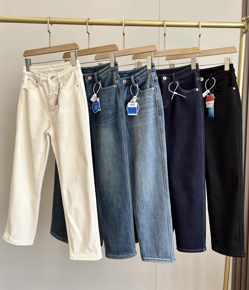 King's magic pants! Five-color baguette pants! Winter high-waisted ...