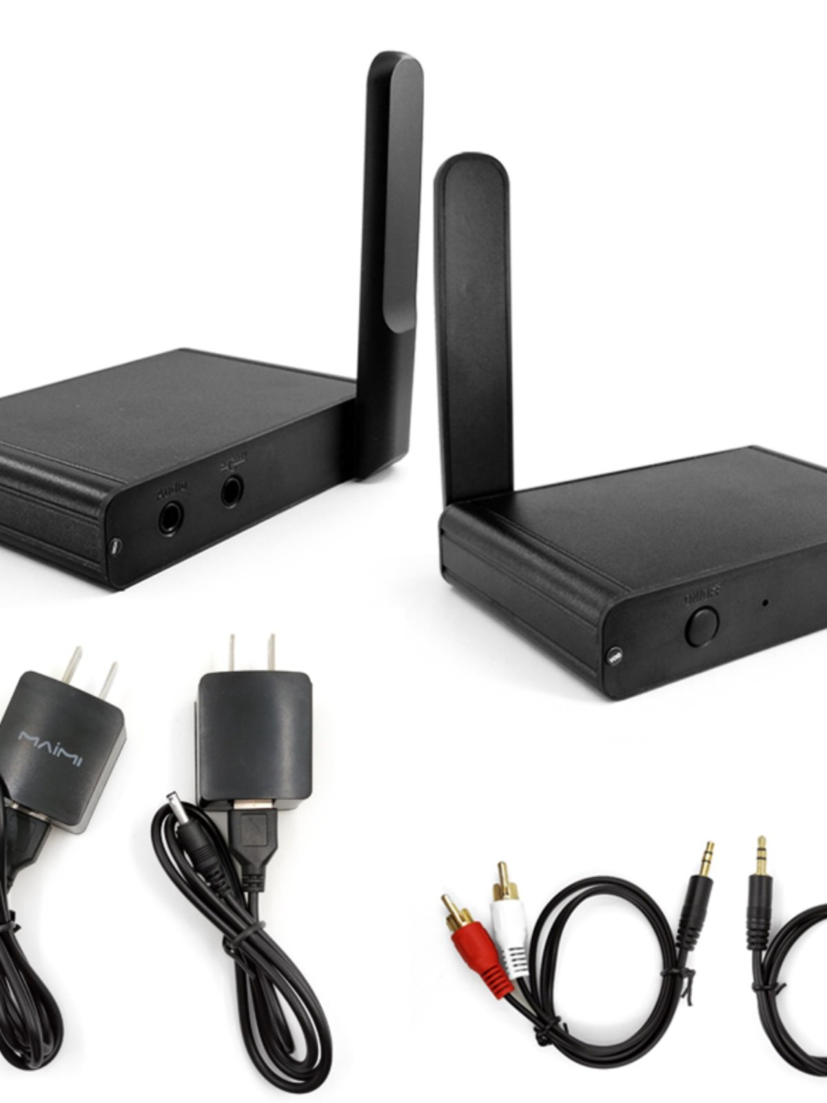 Xq-007 UHF Wireless Audio Transmitter Receiver - HiFi 3.5mm RCA for ...