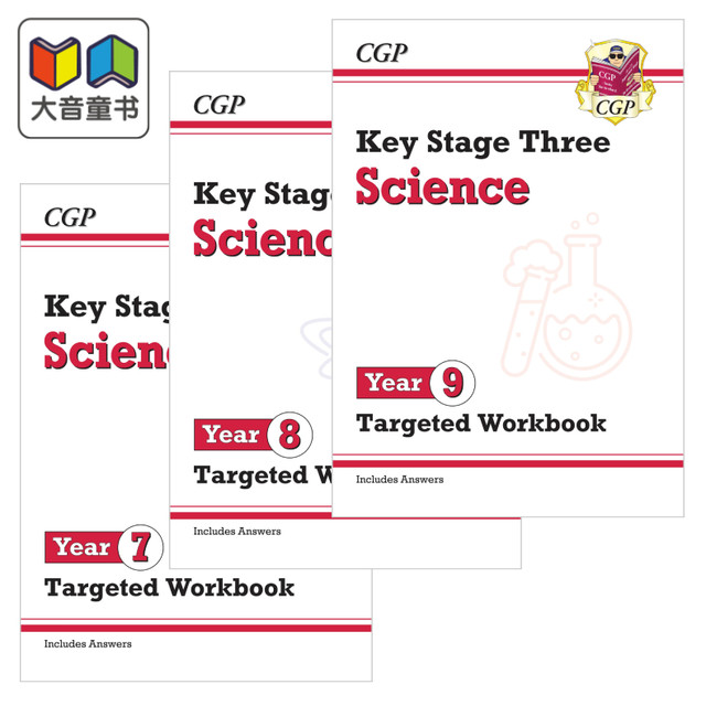 British CGP original KS3 Science Biochemistry Physics ...