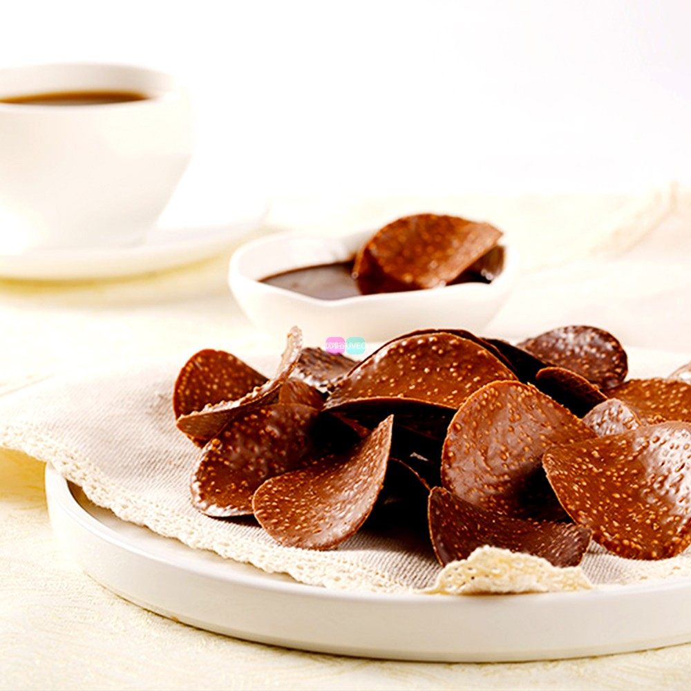 Belgian imported snacks hamlet chocolate potato chips shaped crisps ...