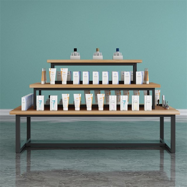 Zhongdao display cabinet shelf display table cosmetics display rack water table shoe store ...