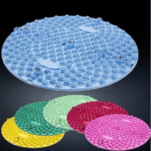 Round extra large acupressure board foot massage mat TPE yoga mat ...