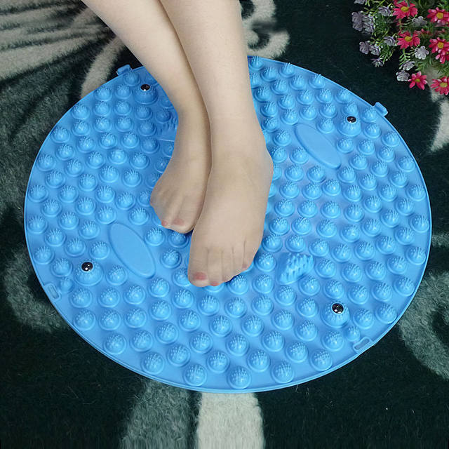 Round extra large acupressure board foot massage mat TPE yoga mat ...