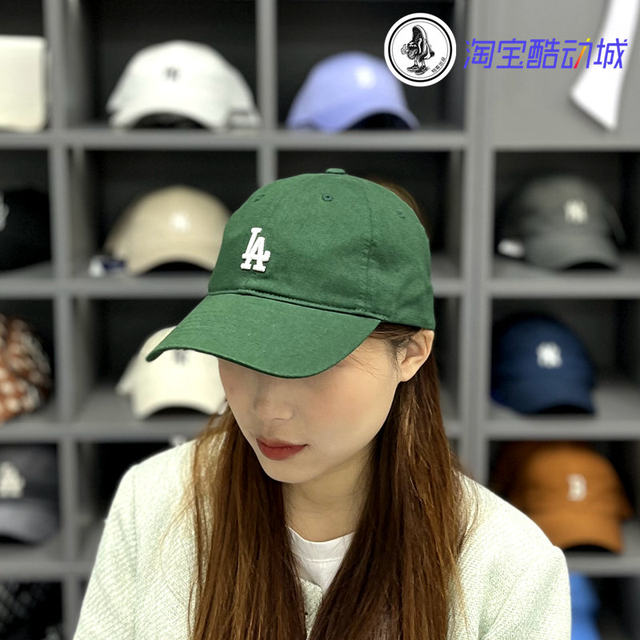 Korean MLB classic soft-top baseball cap adjustable small label NY ...