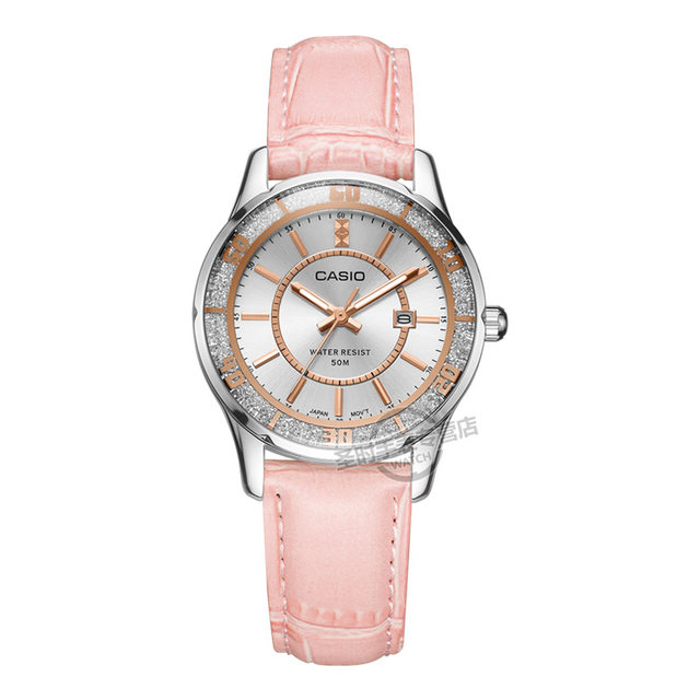 Casio Watch Casio Women Watch Women's Belt Poor Waterproof Fashion Woman LTP-1358L-4A