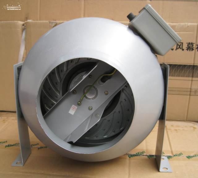 Green Island Wind Round Pipe Fan Flip Fan Fan Different Smoke Expossed ...