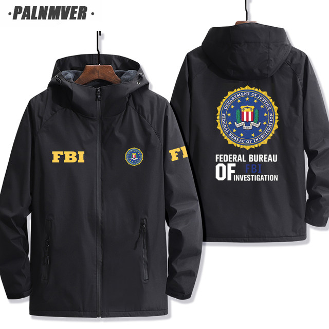 FBI American FBI agent movie surrounding hooded tops for men and women ...