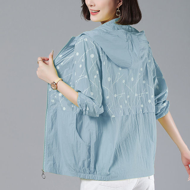 Sun protection clothing for women, summer thin, 2024 new coat, UV ...