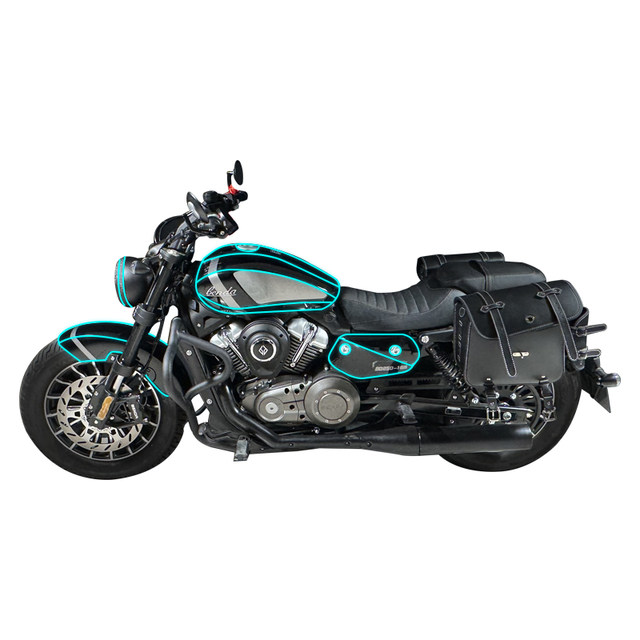 Motorcycle Benda Gray Stone 250 Invisible Car Cover Body Headlight ...