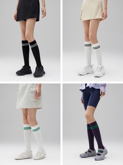 Nitrogen in banana 505Dry women's socks calf socks pressure tennis ...