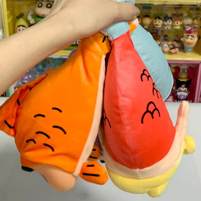 Crayon Shin-chan Fishing New Life Series Movable Fish Doll Blind Box ...