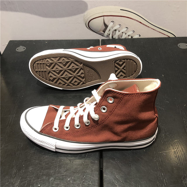 CONVERSE Converse's new AllStar purple men's and women's high-top ...