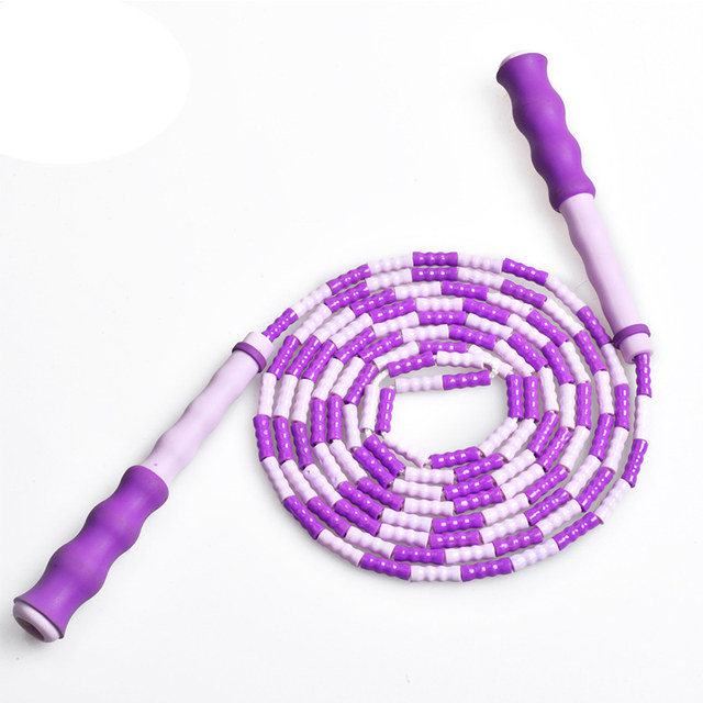 Jumping rope skipping children's bamboo pattern skipping rope adult ...