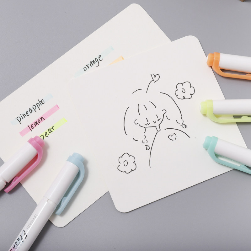 Draw Notes Tarjetas Clásicas en Blanco - 9x5.4cm Tarjetas de Papel Negro