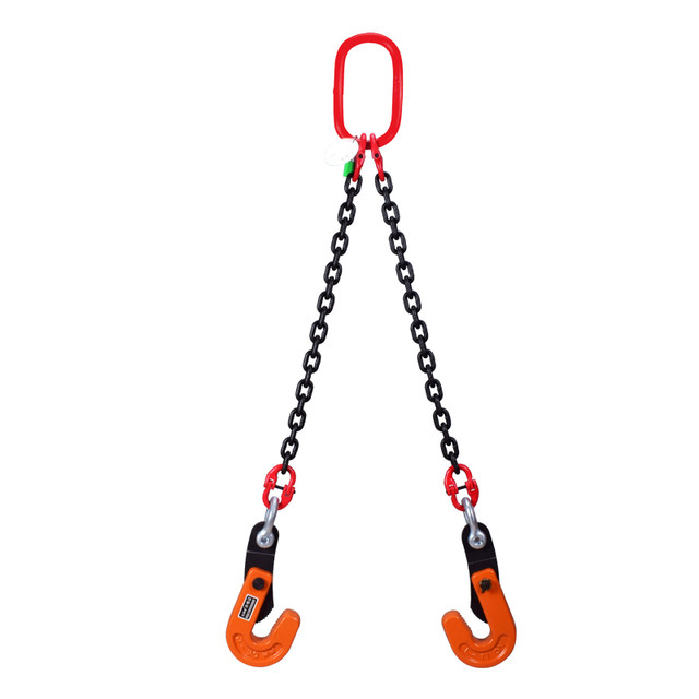 Steel plate lifting clamp hook horizontal horizontal sling combination ...