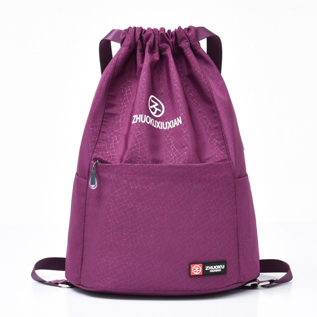 Drawstring pockets, backpack, gourd silk racket, waist drum bag ...