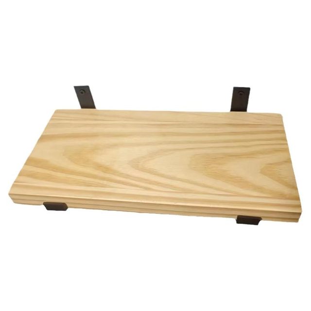 Log wall storage rack, one-piece partition, solid wood wall bookshelves ...