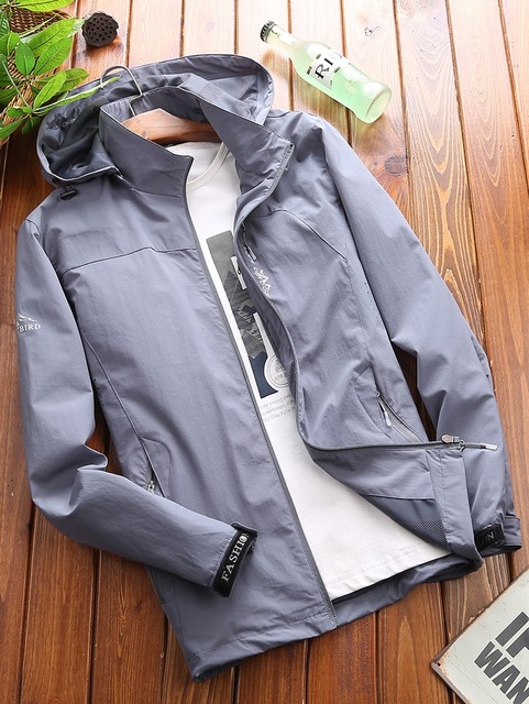 Spring and Autumn Jackets Men's Casual Versatile Loose Large Size ...