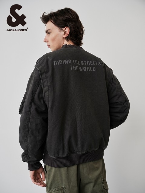 Jack Jones 24 new autumn style oversized all-match letter offset ...