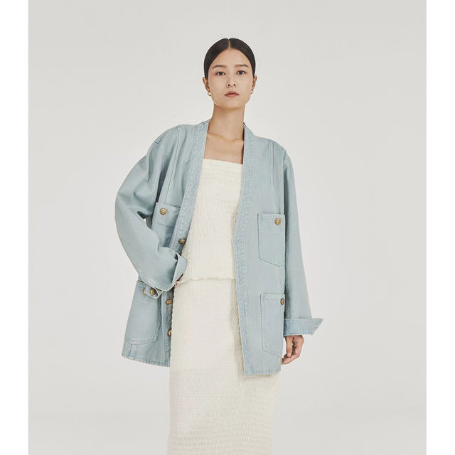 2024 spring new retro weaving metal buckle Xiaoxiangfeng female pure ...