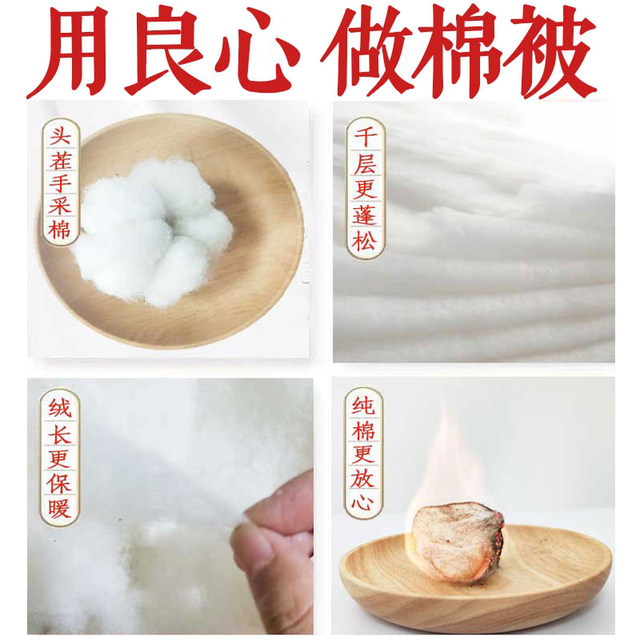 Xinjiang pure cotton mattress mattress cotton wadding pad quilt bed ...
