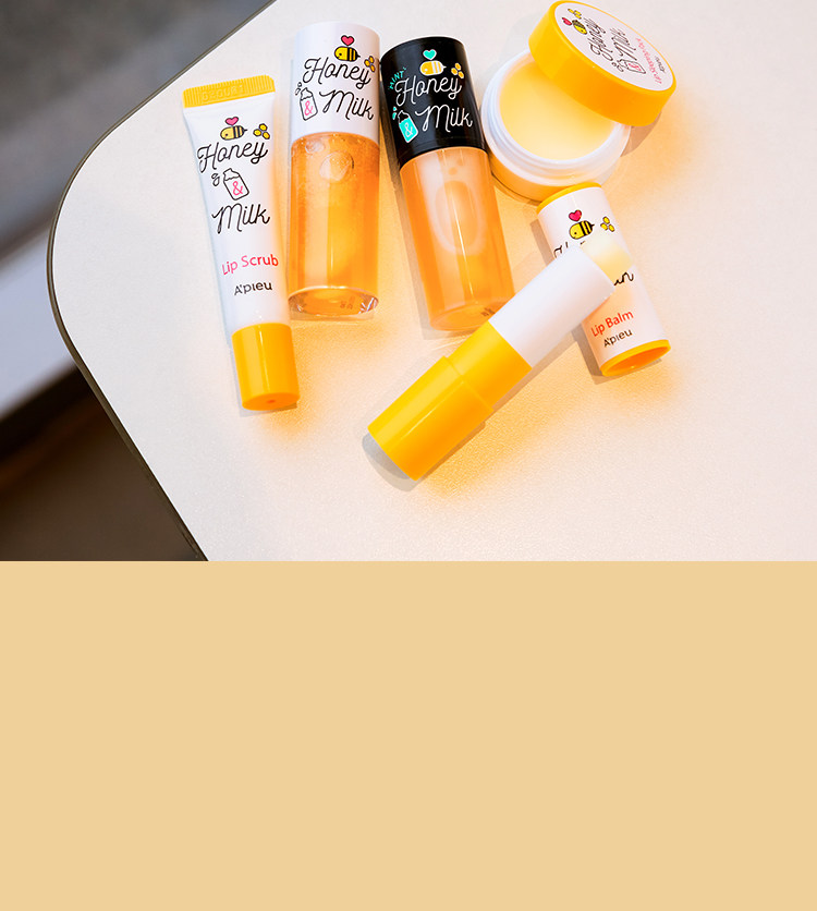 Korea Apieu Op Honey Milk Lip Oil Lip Balm Lip Film Lip Sleep Mask to ...