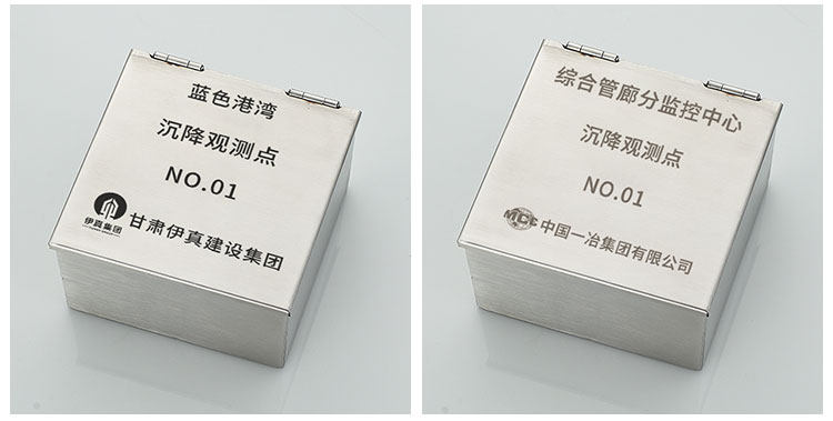 Donte Settlement Observation Point Protection Box - Stainless Steel ...