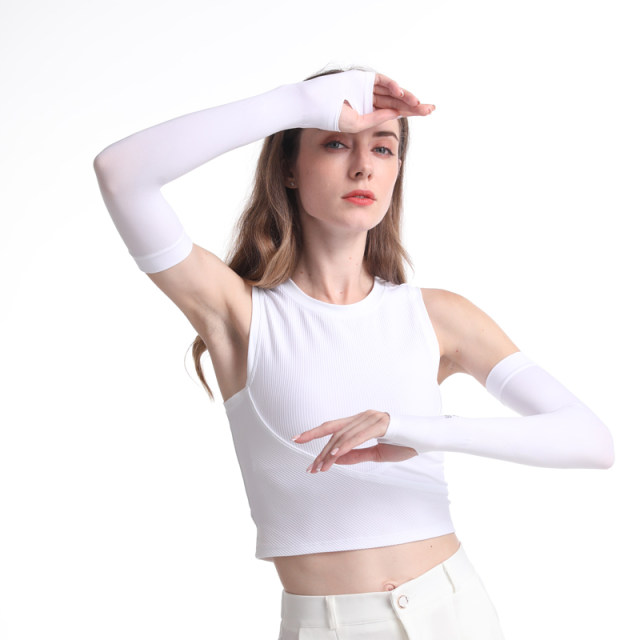 Ice thin sunscreen sleeve female anti-ultraviolet hand sleeve outdoor ...