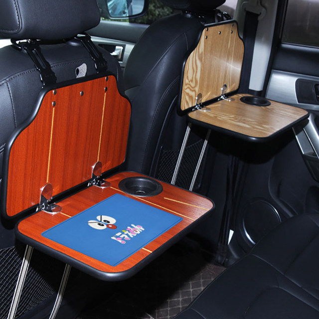 Car folding table car seat back dining table children's small table ...