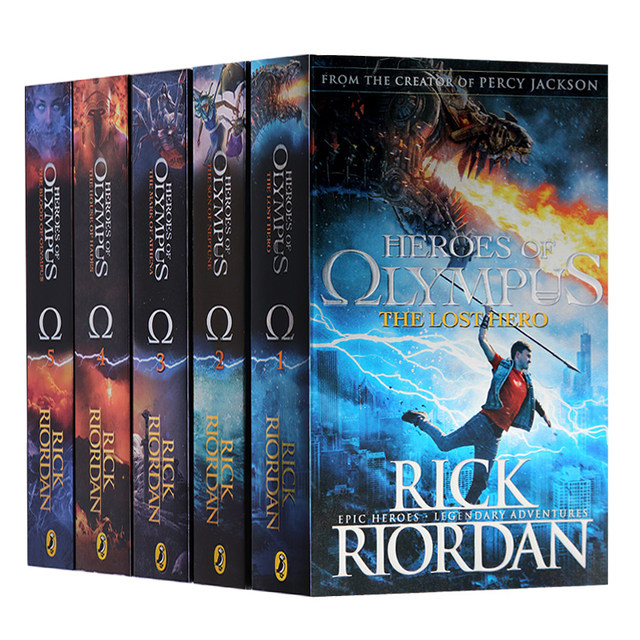 Percy Jackson Heroes of Olympus Rick Riordan, the best-selling youth ...