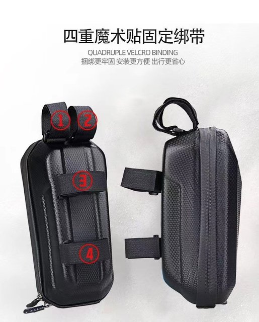 Motorcycle saddle bag, motorcycle front bag, hard shell electric ...