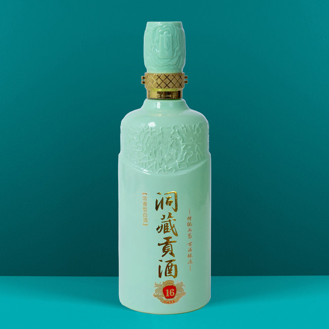 Gujing Town pure grains solid -state brewing white wine Mingjing cellar ...