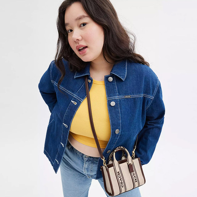 Coach/Coach Smith Mini Snail Totbags Simple Shoulder Body Bag