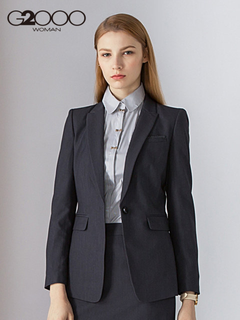 G2000 women's business casual suit jacket jacket temperament ol commute ...