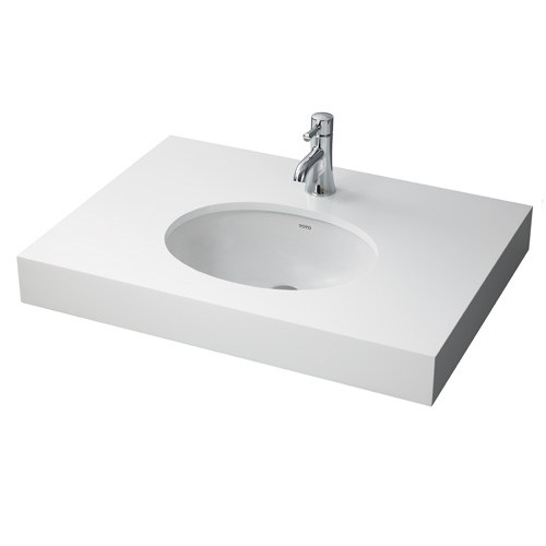 TOTO under-counter basin LW537RB genuine oval basin wash basin ceramic ...