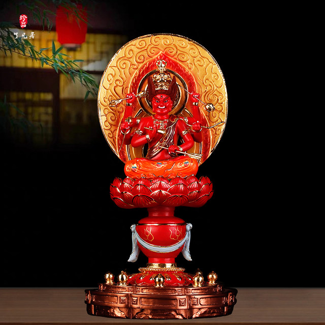 New 14-inch Aizen Mingwang statue, Aizen Mingwang Buddha statue ...