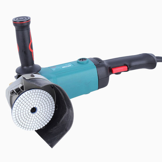 Boda water mill 5 inch portable 125 wet polishing machine stone marble ...