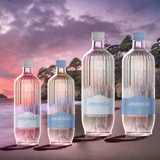 New Zealand Oravida Lan Weile imported from sprouting silicic acid natural mineral water 360ml ...