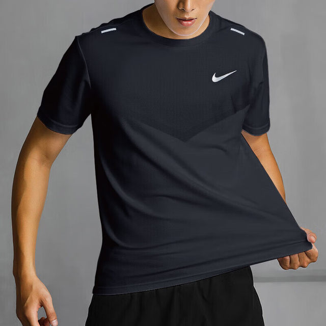 Nike Nike summer ice silk quick-drying short-sleeved men's genuine ...