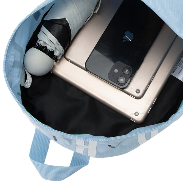 Jordan light-colored backpack blue trendy men's and women's bag large ...