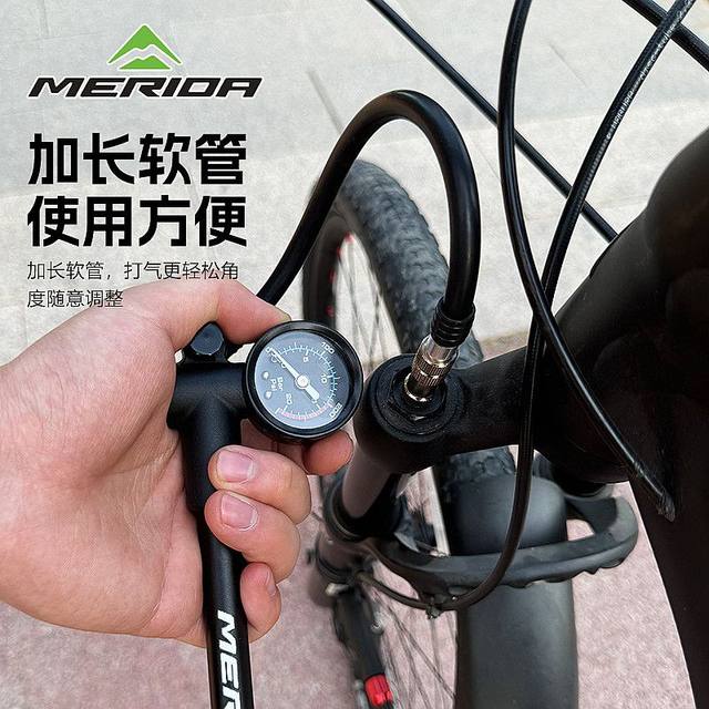 Merida bicycle pump front fork shock absorber air pump high pressure ...