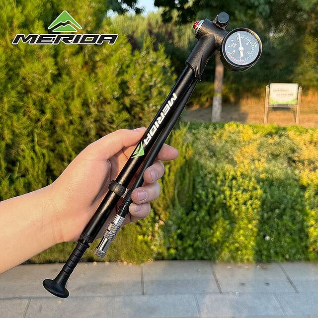 Merida bicycle pump front fork shock absorber air pump high pressure ...