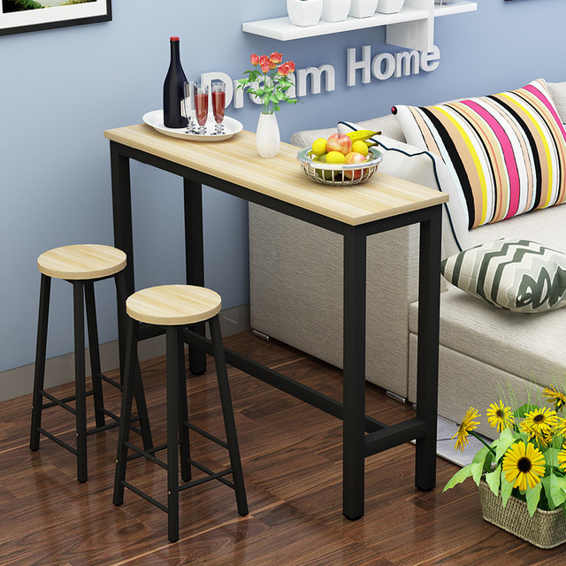 Simple modern wall bar table dining table home living room bar simple ...