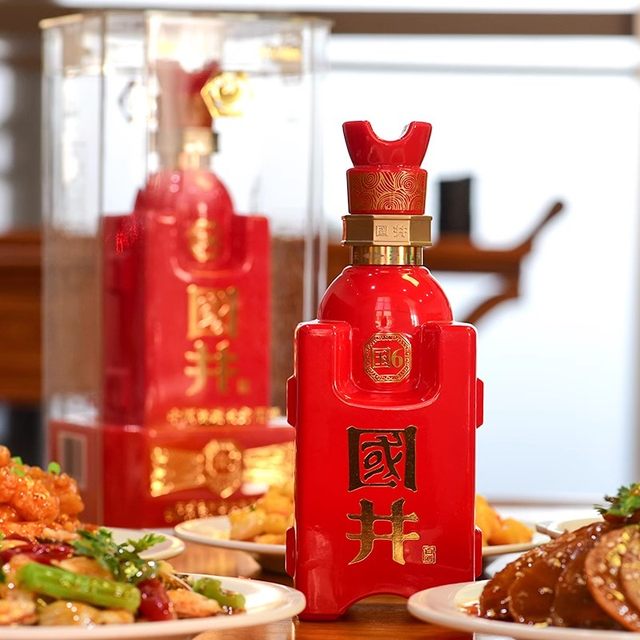 Baijiu 52 -degree Guojing Guojing 6_480ml Guojing fragrant business wine banquet please give ...