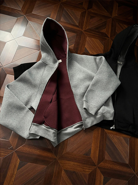 Imperial Red Inner Heavy weight Cardigan Outwear Men's Spring and ...