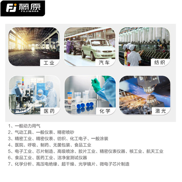 Fujiwara screw air compressor industrial assembly line air source ...